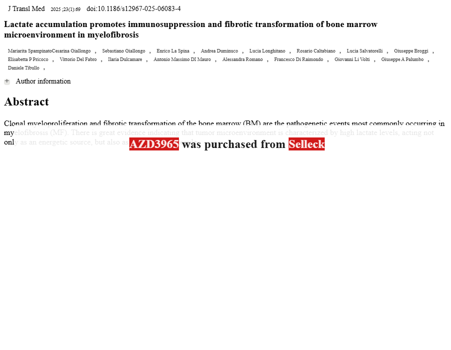 MCT Review | MCT抑制剂