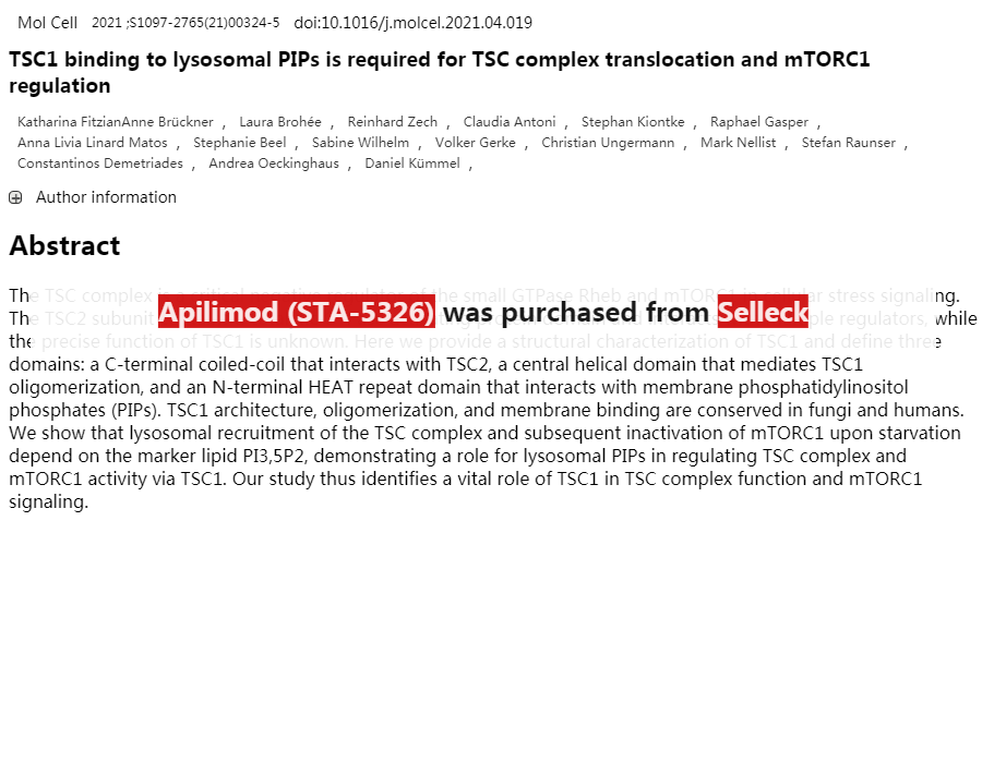 PIKfyve Inhibitor | PIKfyve modulator | PIKfyve Review