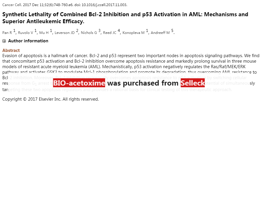 GSK-3抑制剂 | GSK-3 Inhibitor