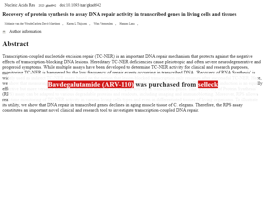 Androgen Receptor抑制剂 | Androgen Receptor Inhibitor