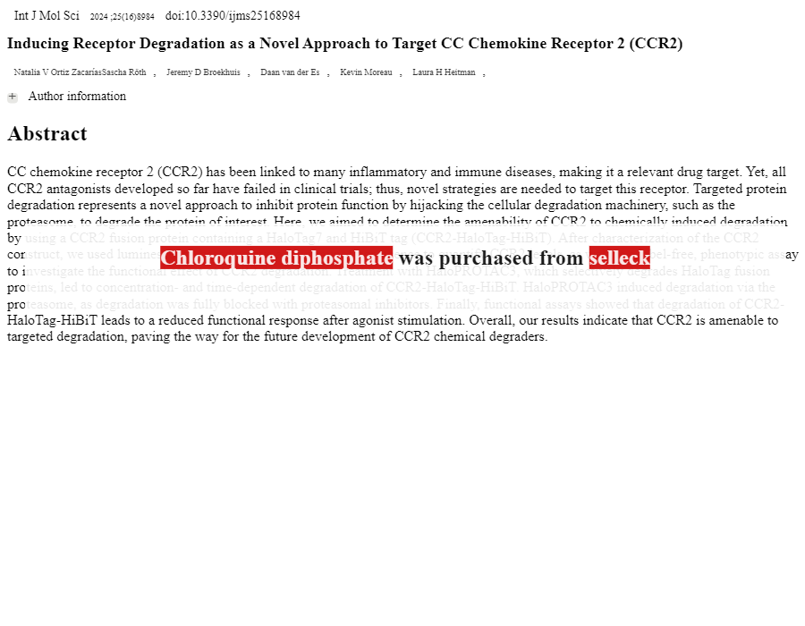 ATM/ATR抑制剂 | ATM/ATR Inhibitor