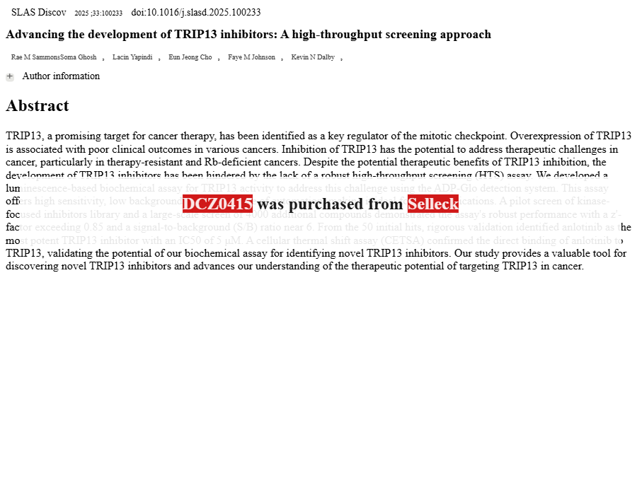 THR 拮抗剂 | THR 抑制剂 | THR 激动剂 | THR 激活剂