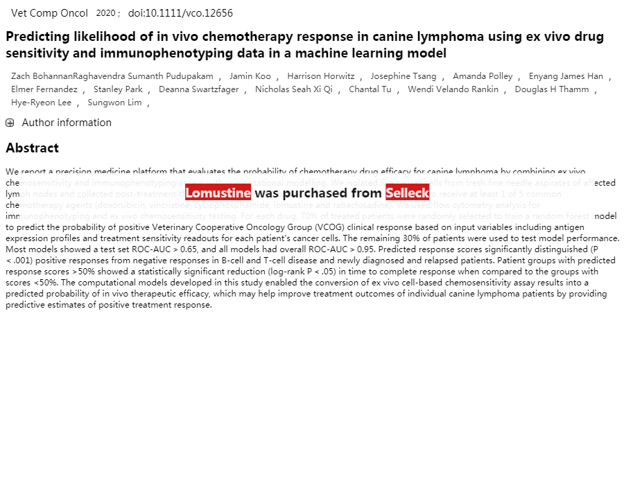 购买Lomustine | DNA/RNA Synthesis chemical | 价格 | IC50 | 只能用于研究