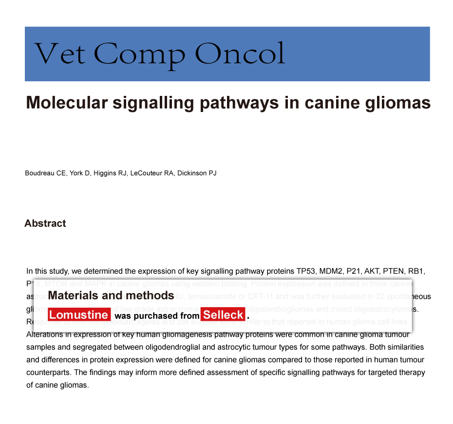 购买Lomustine | DNA/RNA Synthesis chemical | 价格 | IC50 | 只能用于研究