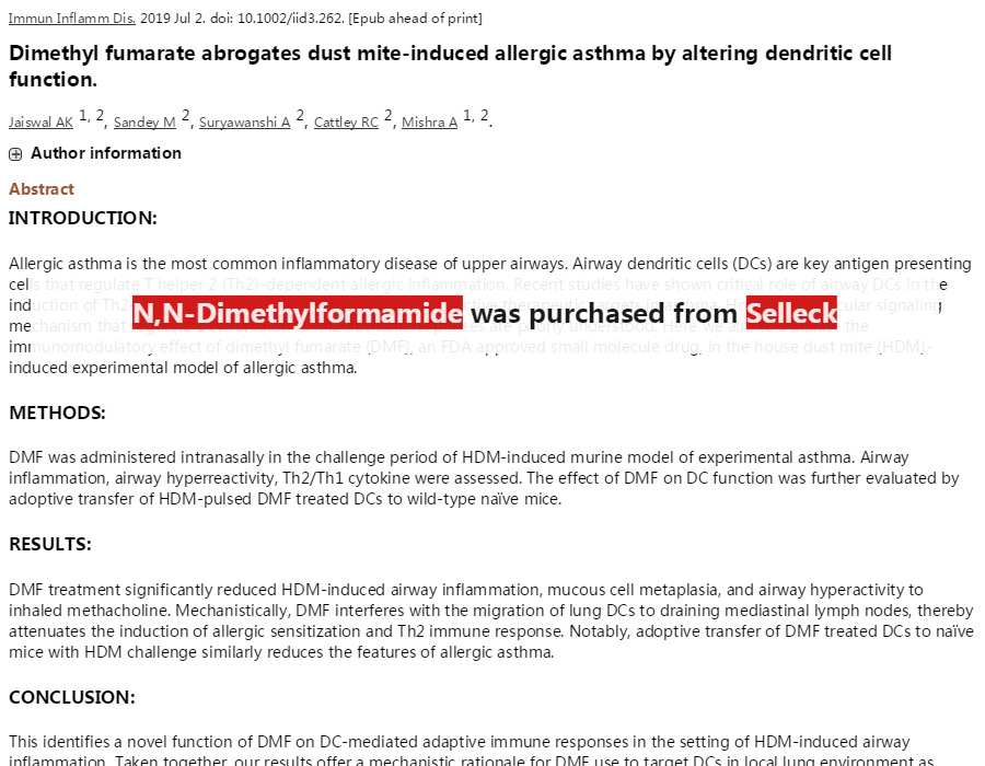 N,N-Dimethylformamide(DMF) | 现货供应 | 美国品牌 | 免费采购电话400-668-6834