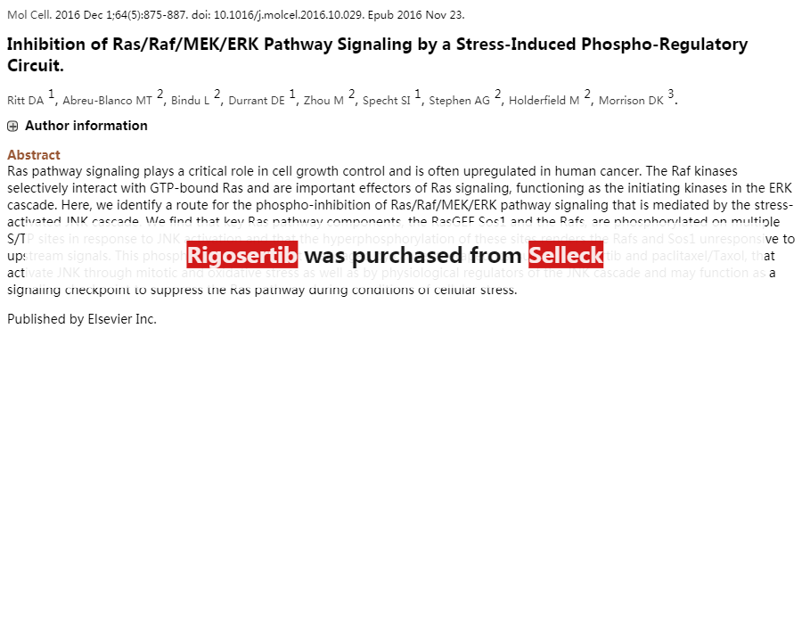 Ribociclib (LEE011) | 购买CDK 抑制剂 - Selleck