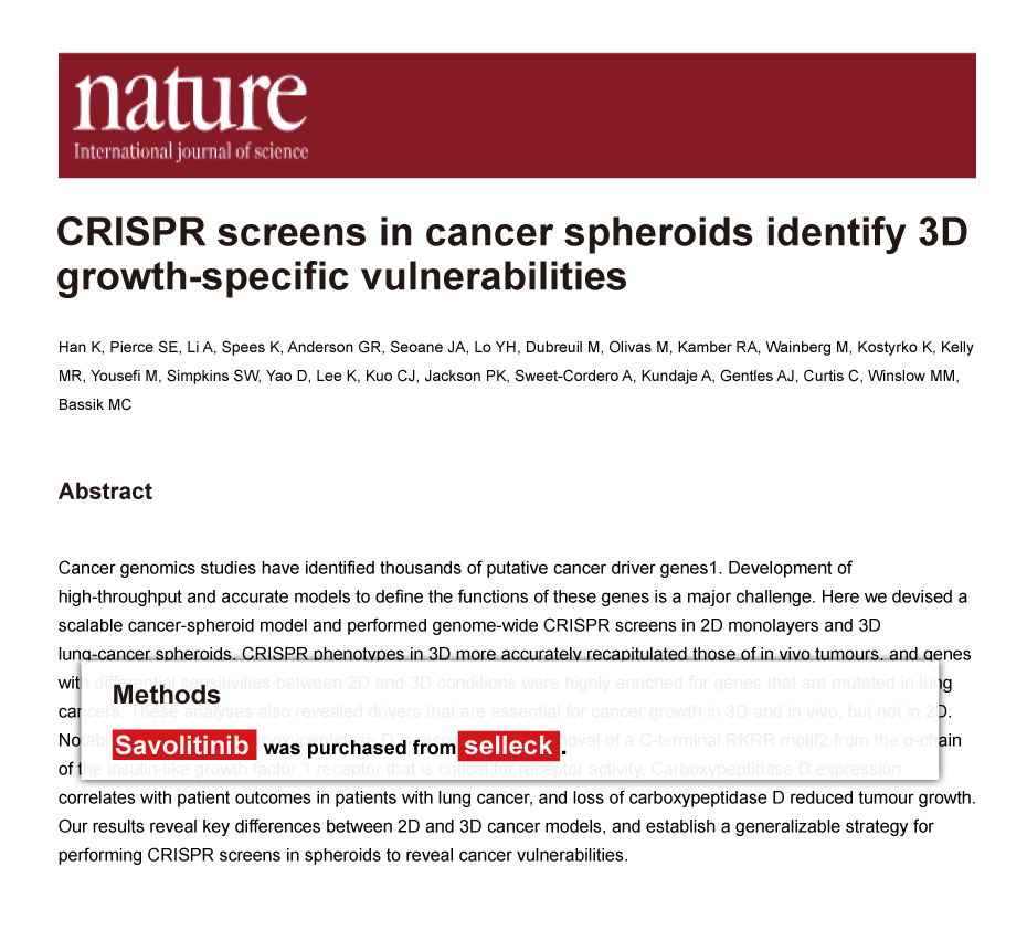 c-Met抑制剂 | c-Met Inhibitor