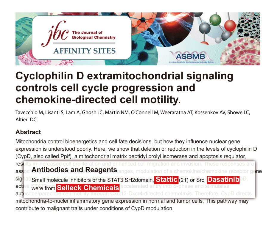 Stattic | 购买STAT 抑制剂 - Selleck