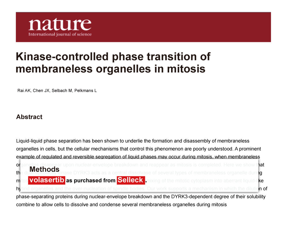 PLK抑制剂 | PLK Inhibitor