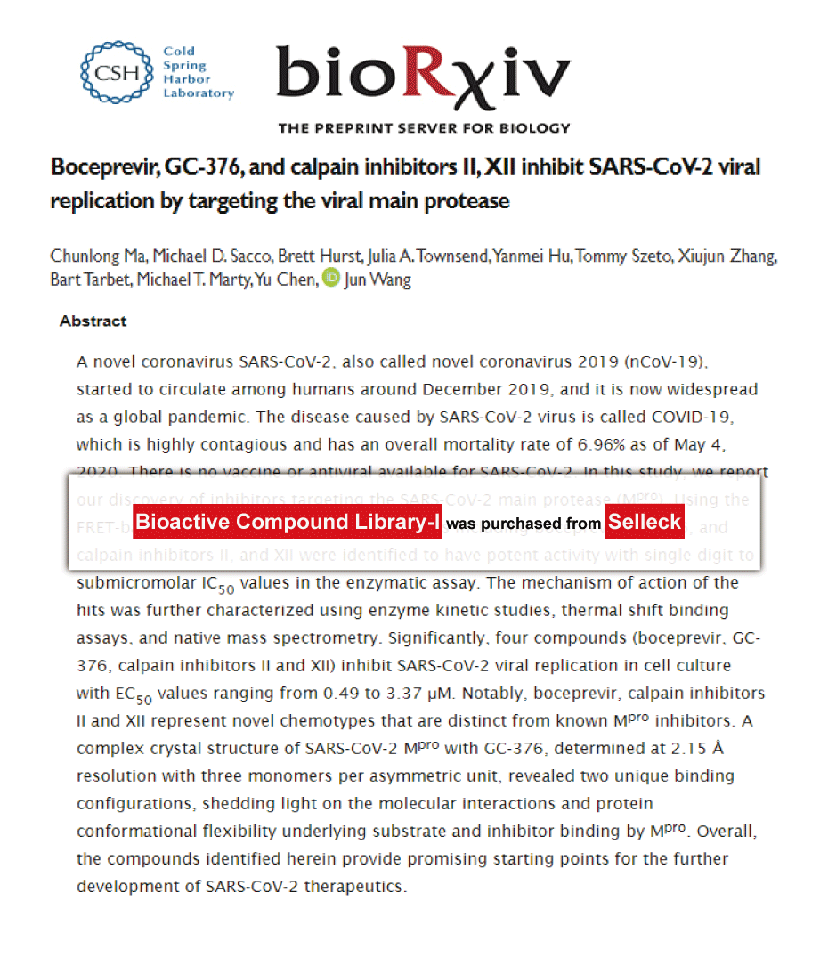 化合物库 | 96/384孔板 | 分子库/高通量筛选