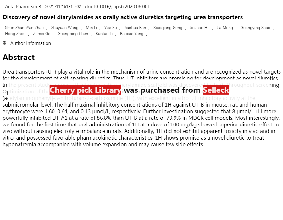 Immunology/Inflammation Compound Library | 96/384 Well