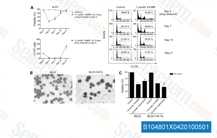 Tozasertib (VX-680, MK-0457) | 购买Aurora Kinase 抑制剂 - Selleck